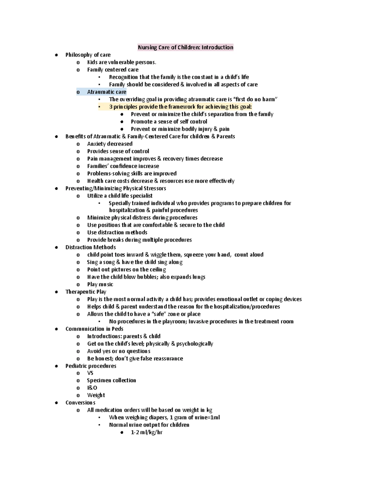 CCRN Hemodynamics Cheat Sheet: Key Measurements & Normal Values - Studocu