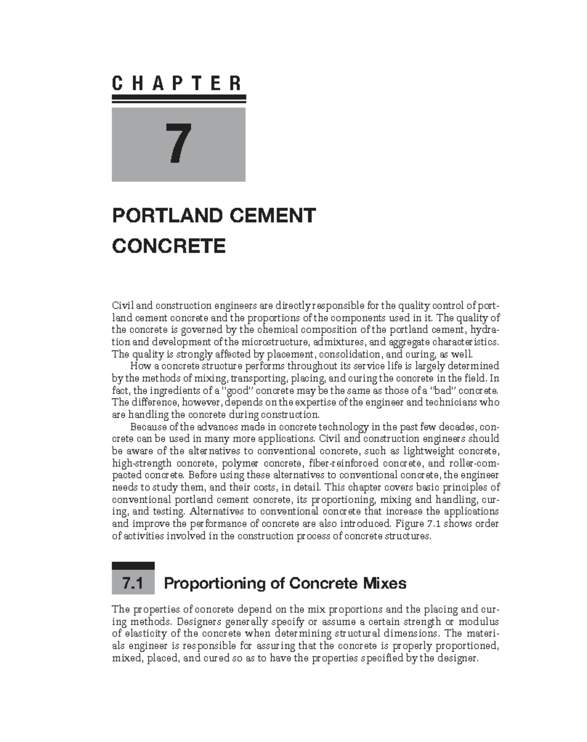 Concrete Mix Design: Proportioning, Mixing, and Handling Techniques for ...
