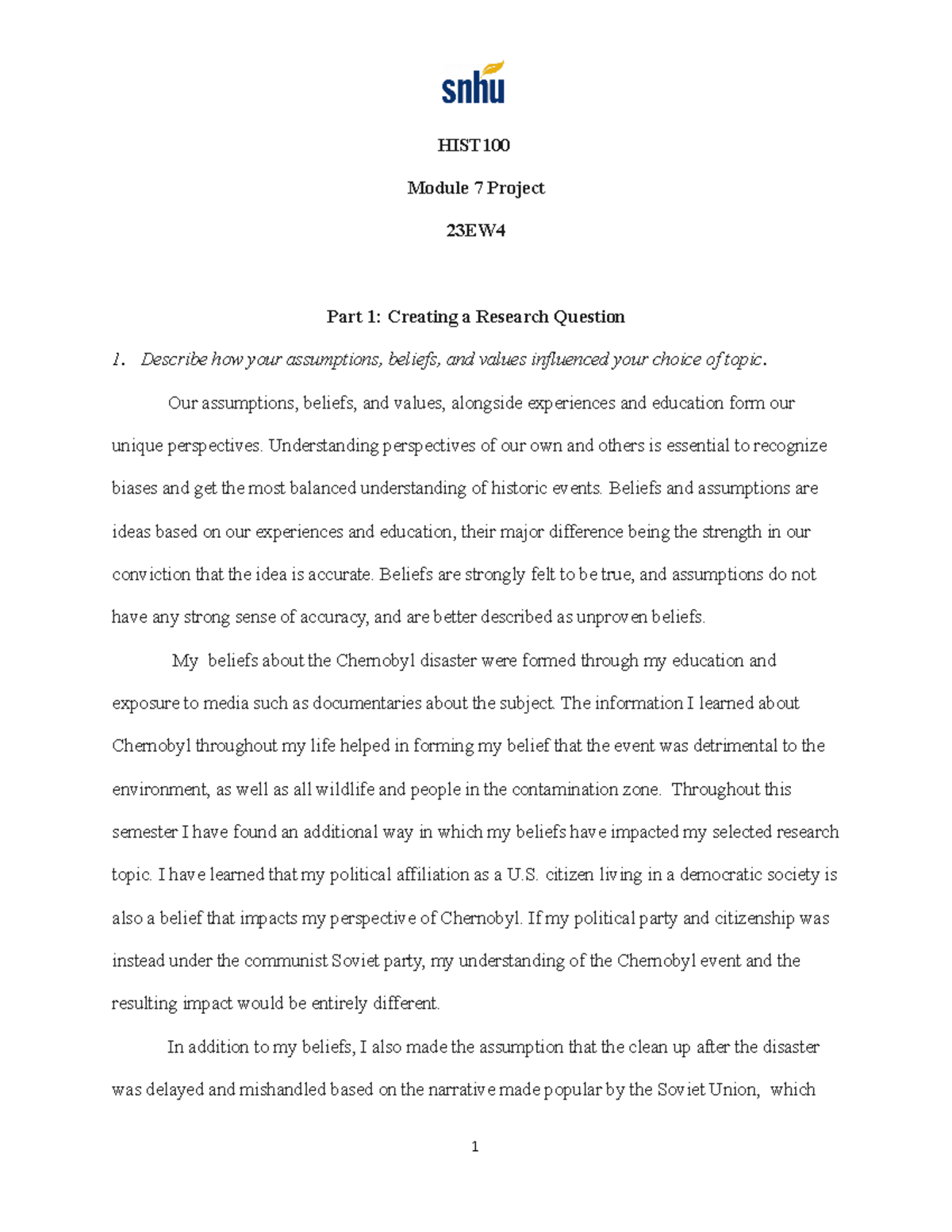 HIST100 mod7-proj raymer - HIST Module 7 Project 23EW Part 1: Creating ...