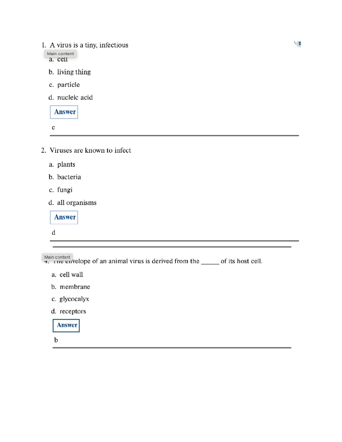 Biology 101: Virus Structure and Infection Quiz Notes - Studocu