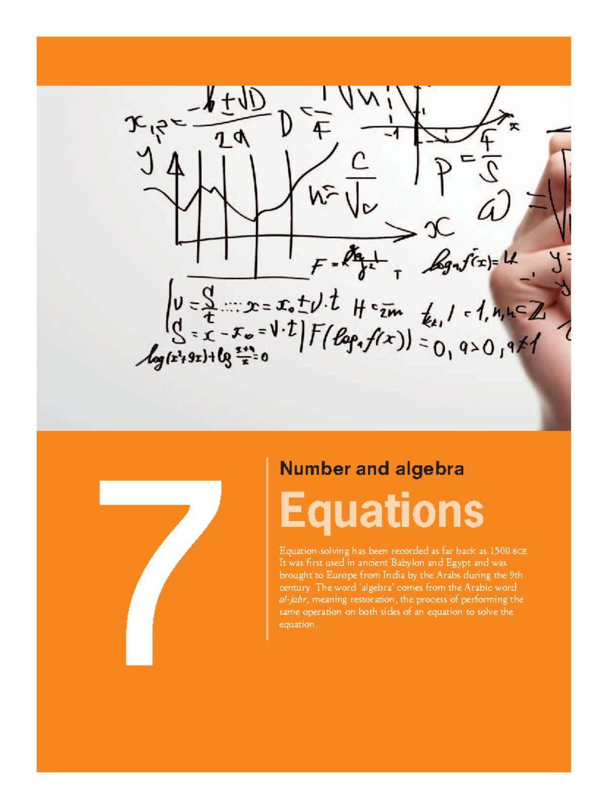 Chapter 7 Equations - Year 9 New Century Curriculum MAT09NASS10023 ...