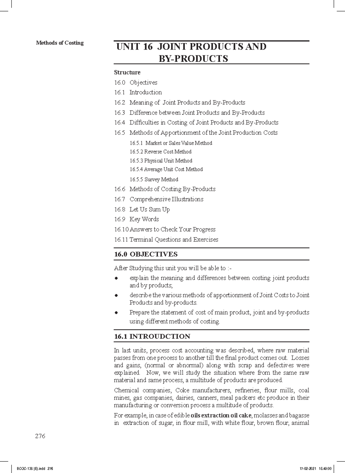 Joint-allocation - Joint Costing for Cost Accounting subject - 276 ...