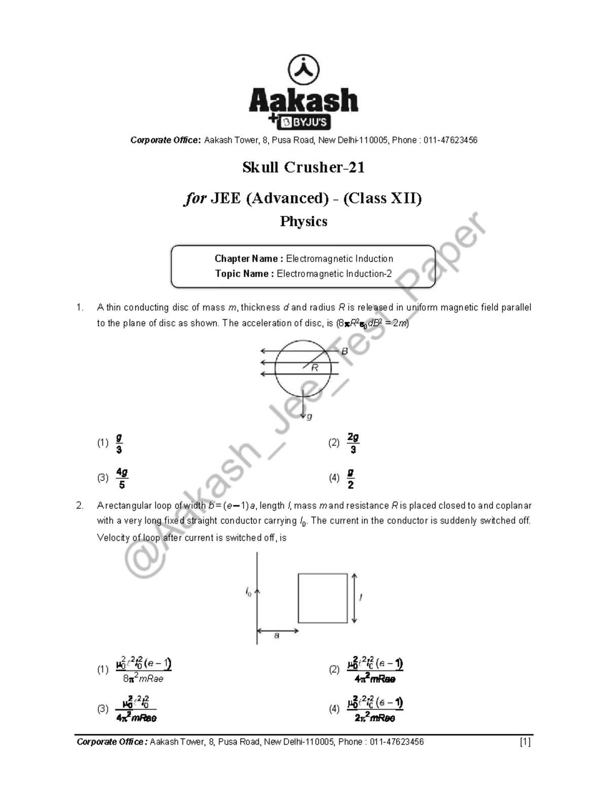 Crusher-21 watermark - Practical material - Corporate Office : Aakash ...