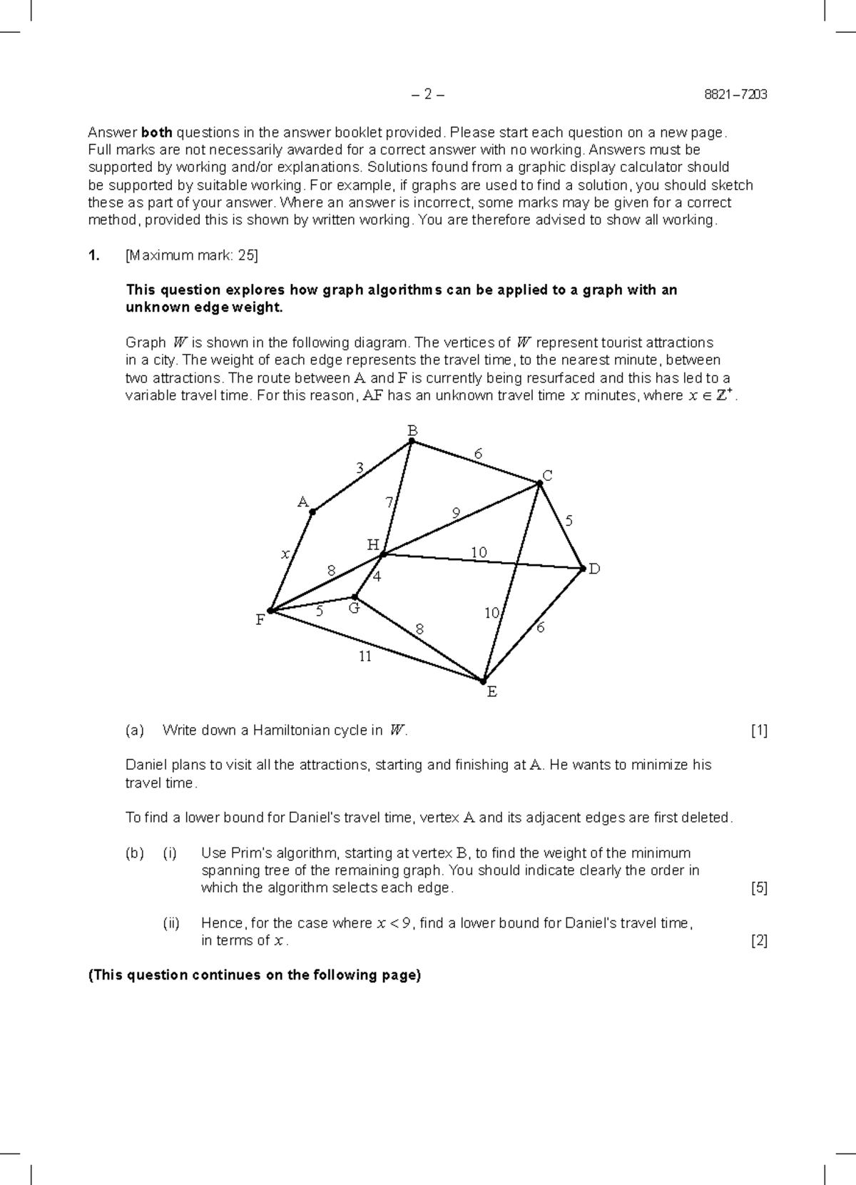 AIHL 8821 7203 Paper 3: Graph Algorithms & Water Drainage Analysis ...