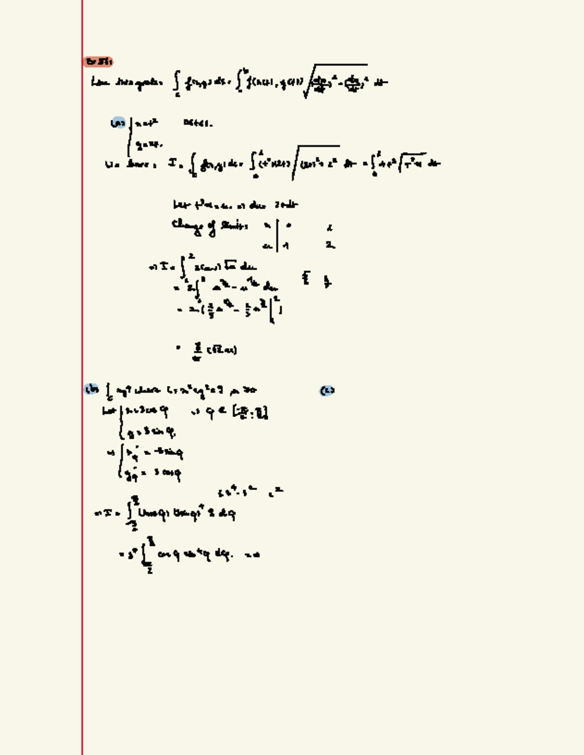 Exercise 87-99: Line Integrals and Vector Fields Analysis - Studocu