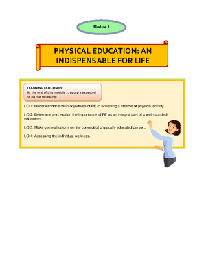 Module 4 PE 4 - go - MODULE 4: Recreational Activities Module Overview ...