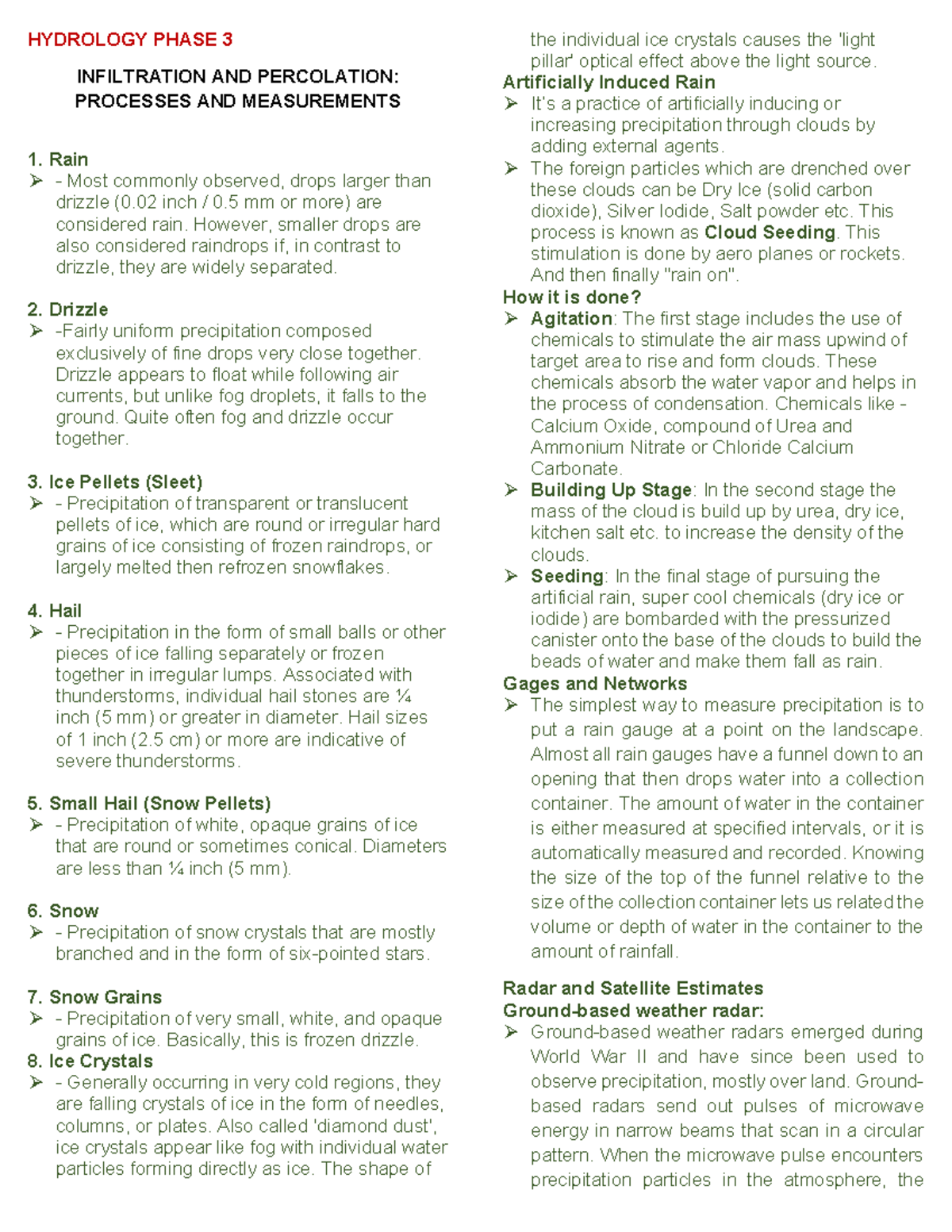 Chapter 3 - sda - HYDROLOGY PHASE 3 INFILTRATION AND PERCOLATION ...