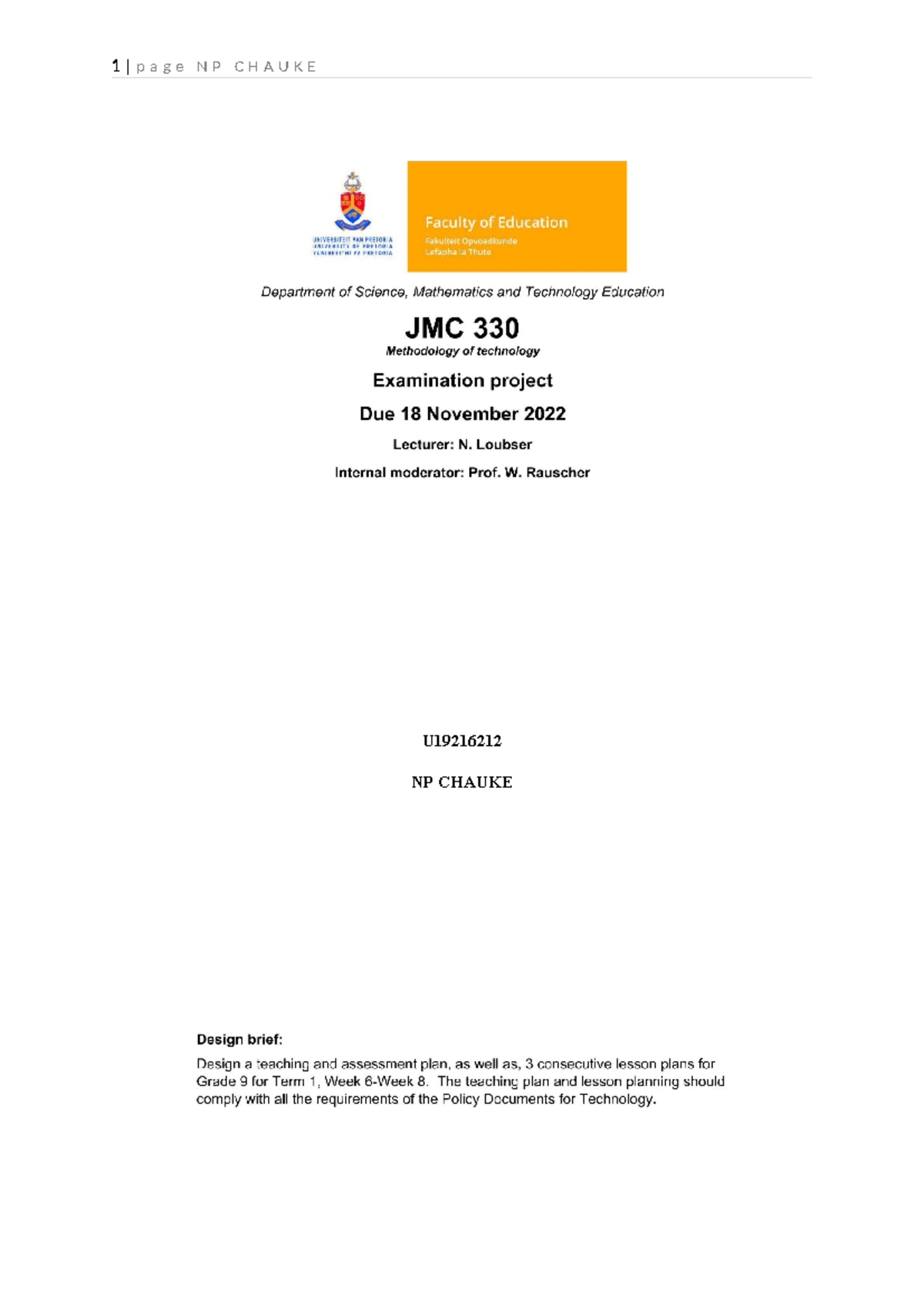 U19216212 JMC 300 Final Exam Prep: Technology in Structures - Studocu