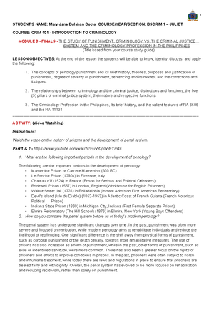 STS Assignment no - Science - Assignment no. 1. 1. Watch the video of ...