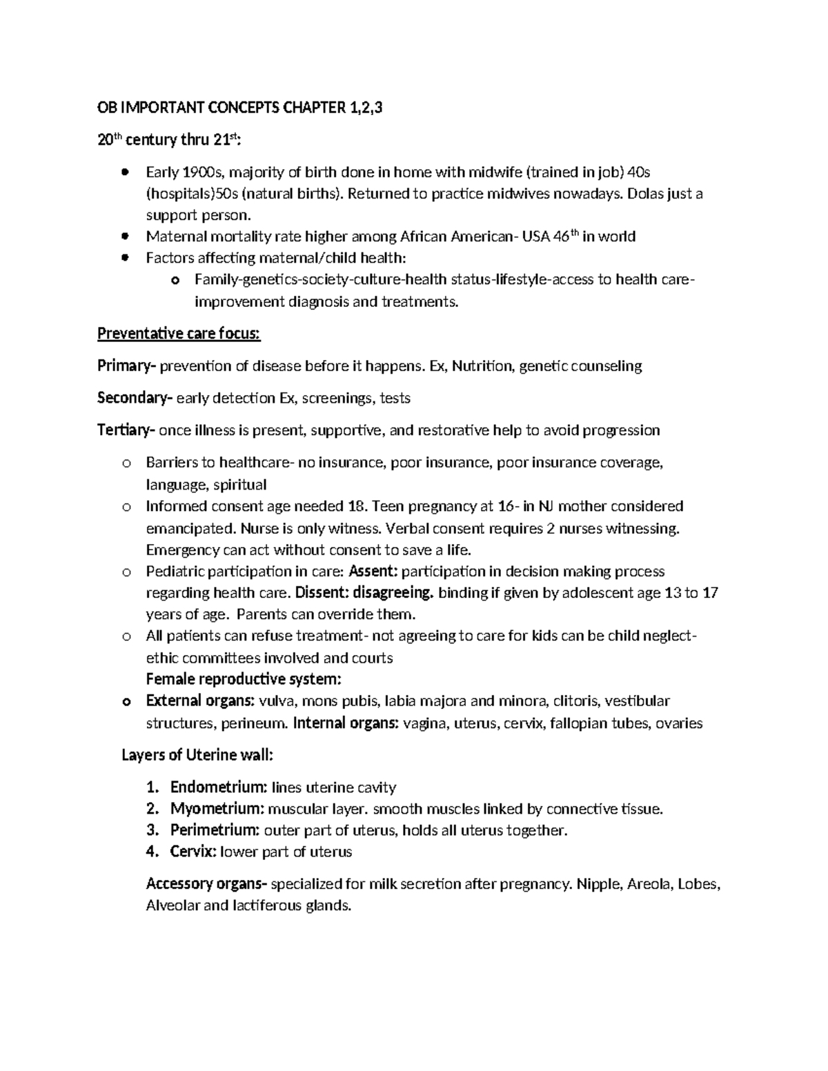 OB 101 Exam 1 Study Guide: Key Concepts from Chapters 1-3 - Studocu