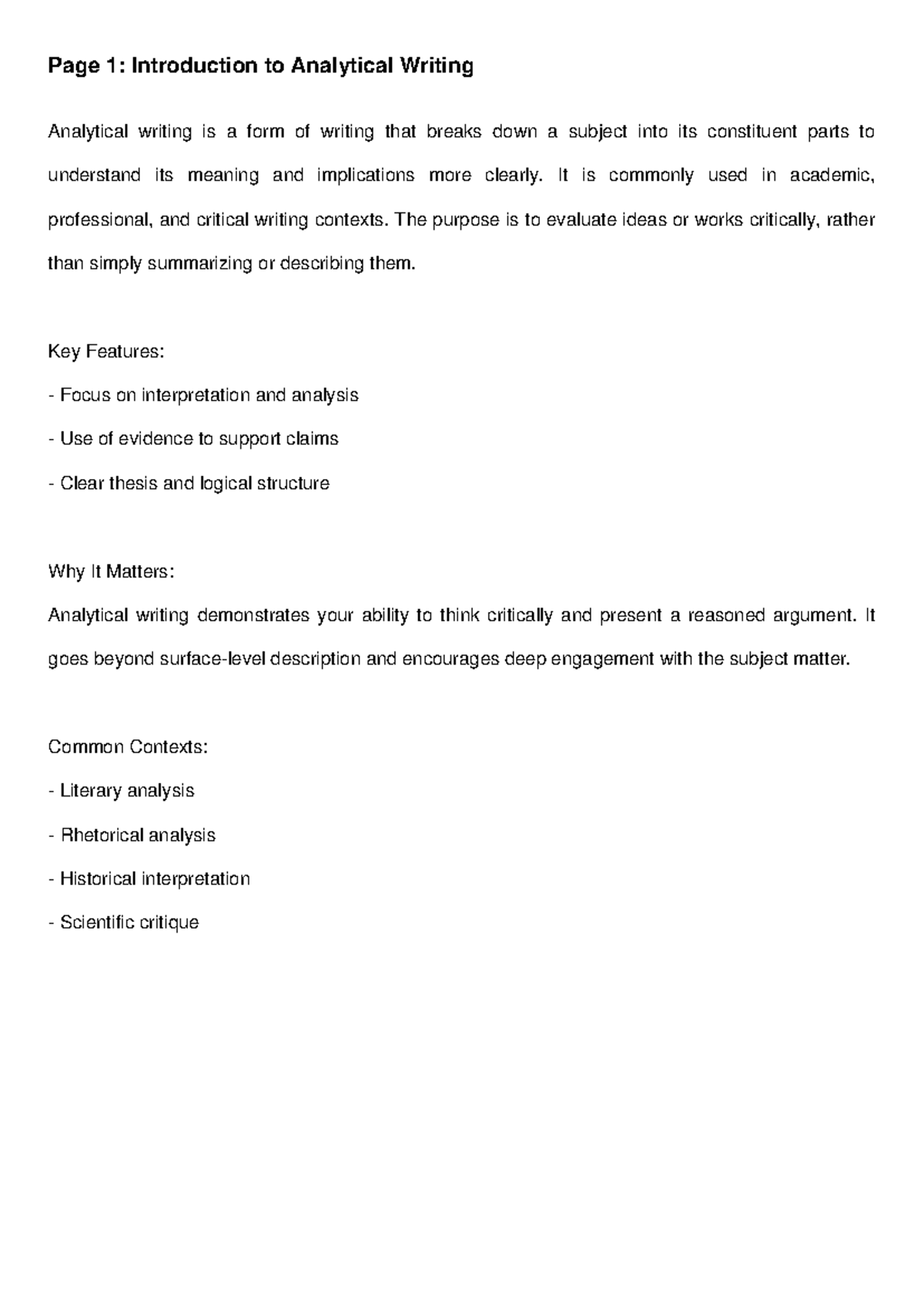 Analytical Writing Techniques: Tips for Effective Essays and Analysis ...