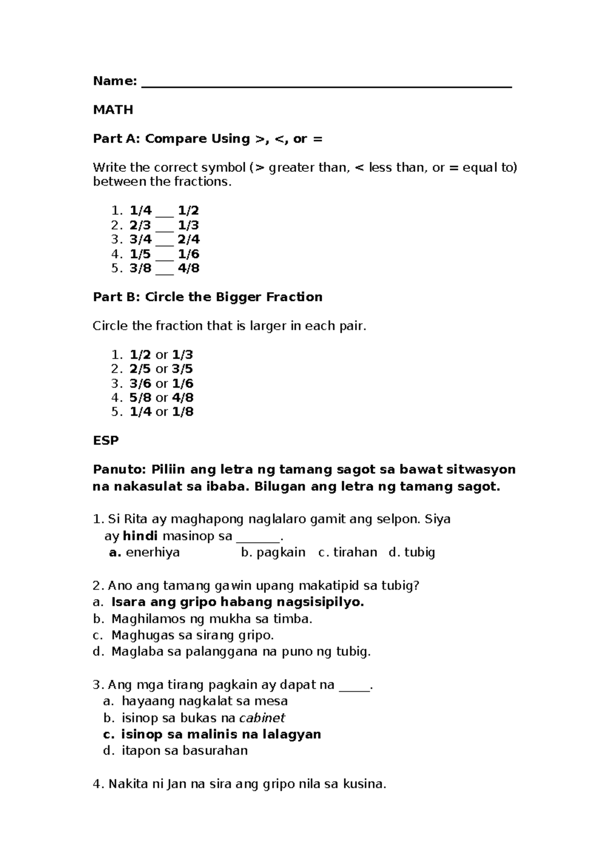 Module, jan14 - Name ...