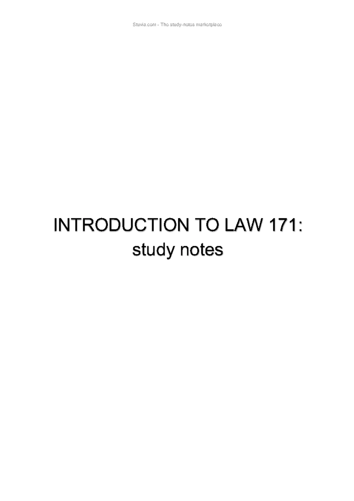 Intro To Law Rights Duties 2023 - Introduction to Law 2023 Rights in ...