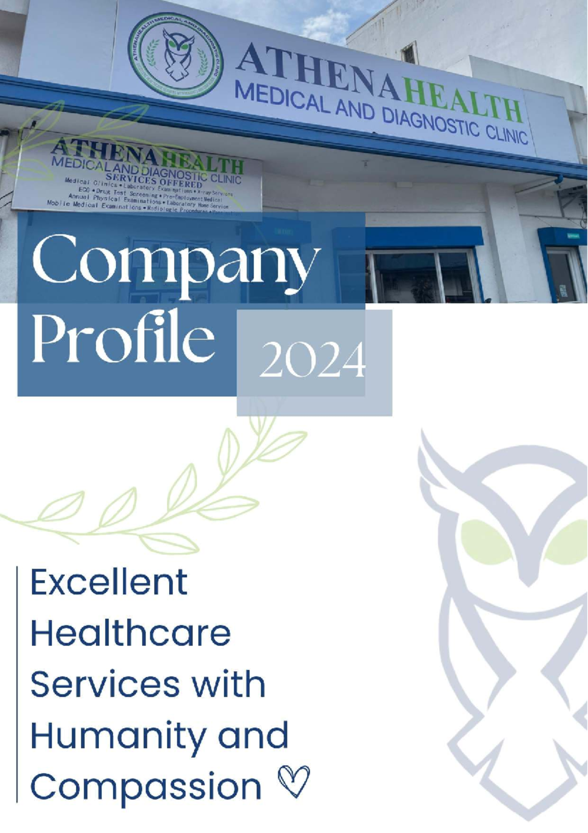 Athenahealth Medical & Diagnostic Clinic Services Profile 2024 - Studocu