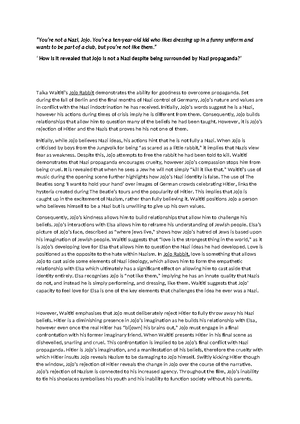 Hunt for the Wilderpeople essay - Extended Response The 2016 film” Hunt ...