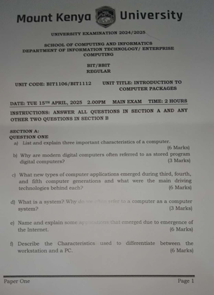 [Solved] Explain the function of the cpu as the brain of the computer ...