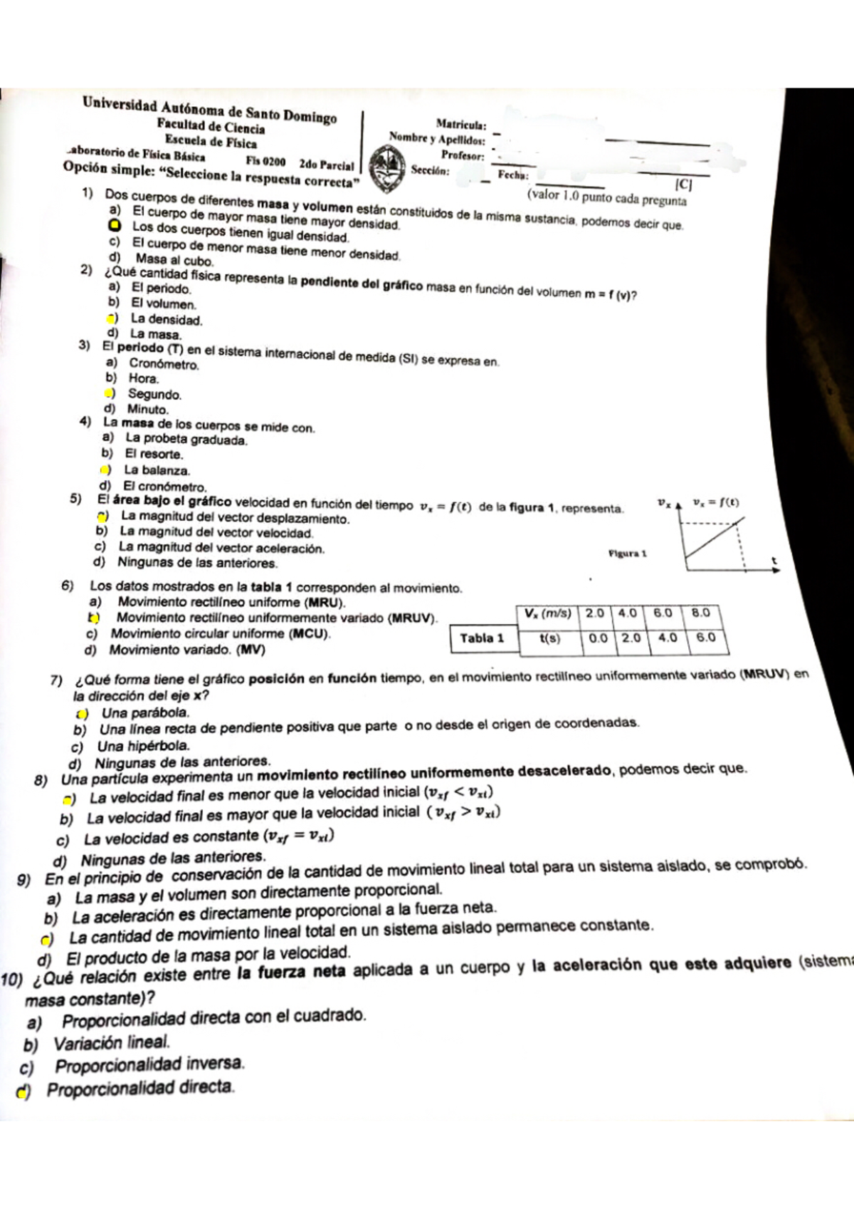 2do Parcial Lab Fisica Basica - Resumen y Conceptos Clave - Studocu