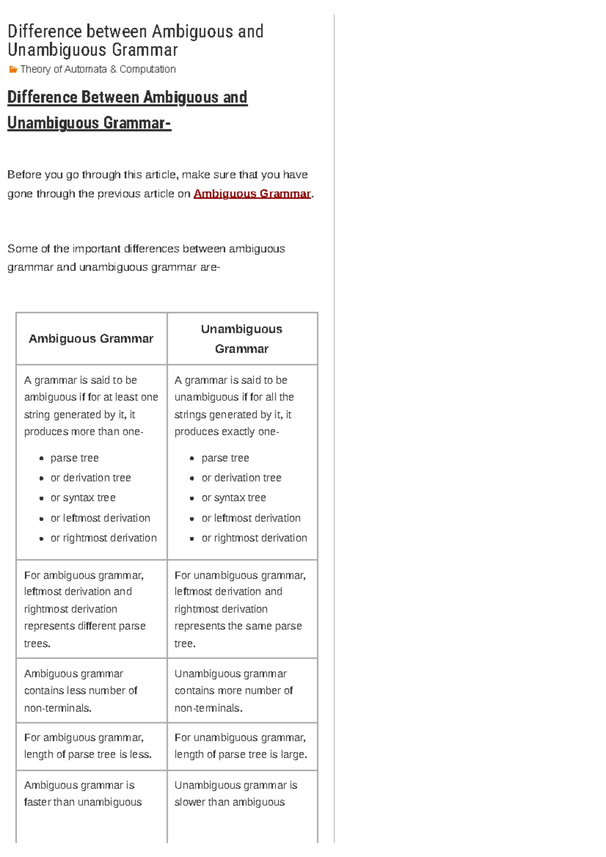 First And Follow Solved Examples Gate Vidyalay Compiler Design First And Follow Solved
