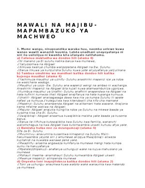 THE Samaritan Excerpts Revision S1 - THE SAMARITAN POSSIBLE KCSE ...