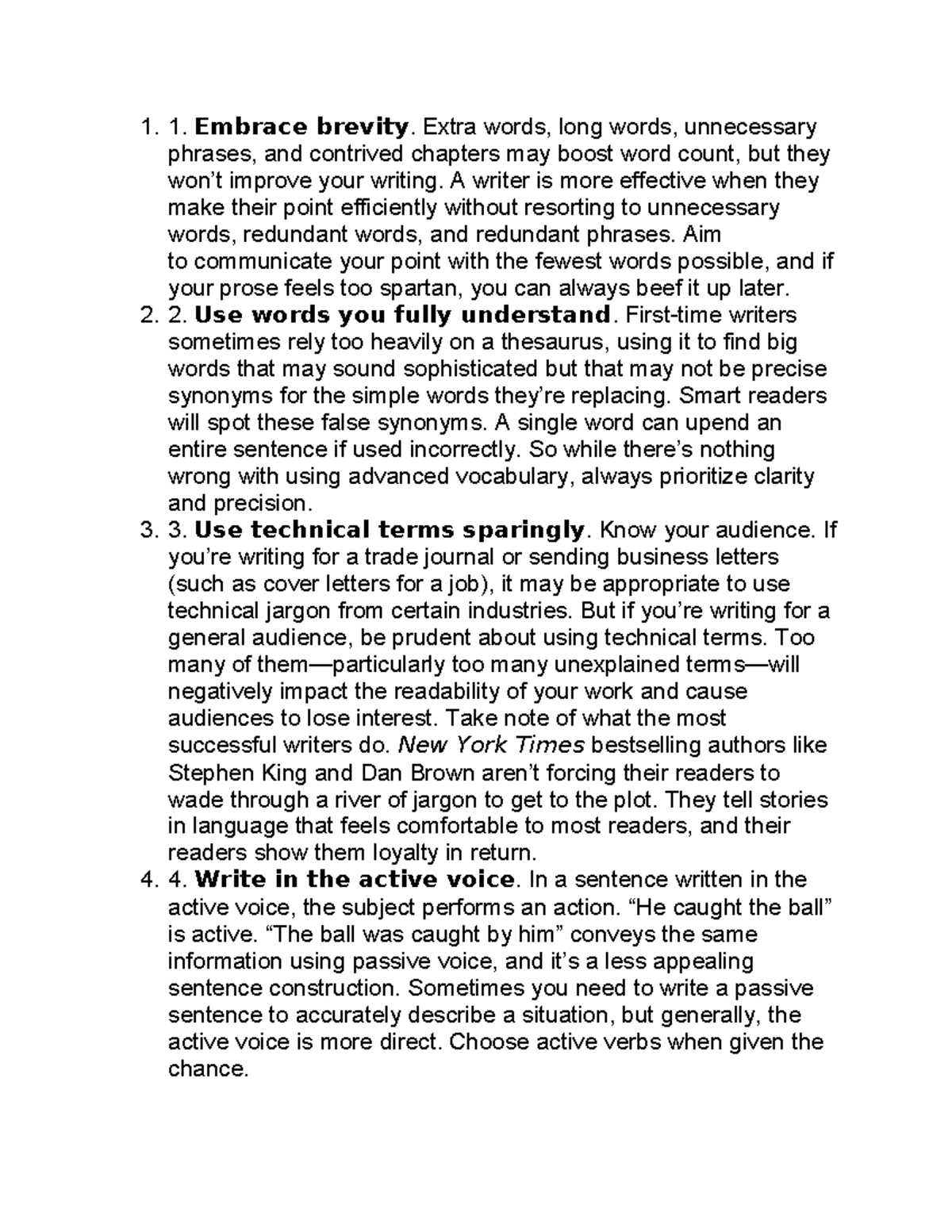 Writing Skills in Communication: Tips for Clarity and Precision - Studocu