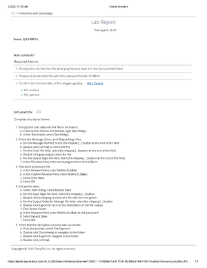 Lab Report: MD5 Hash Comparison for CompTIA 12:00 PM Task - Studocu