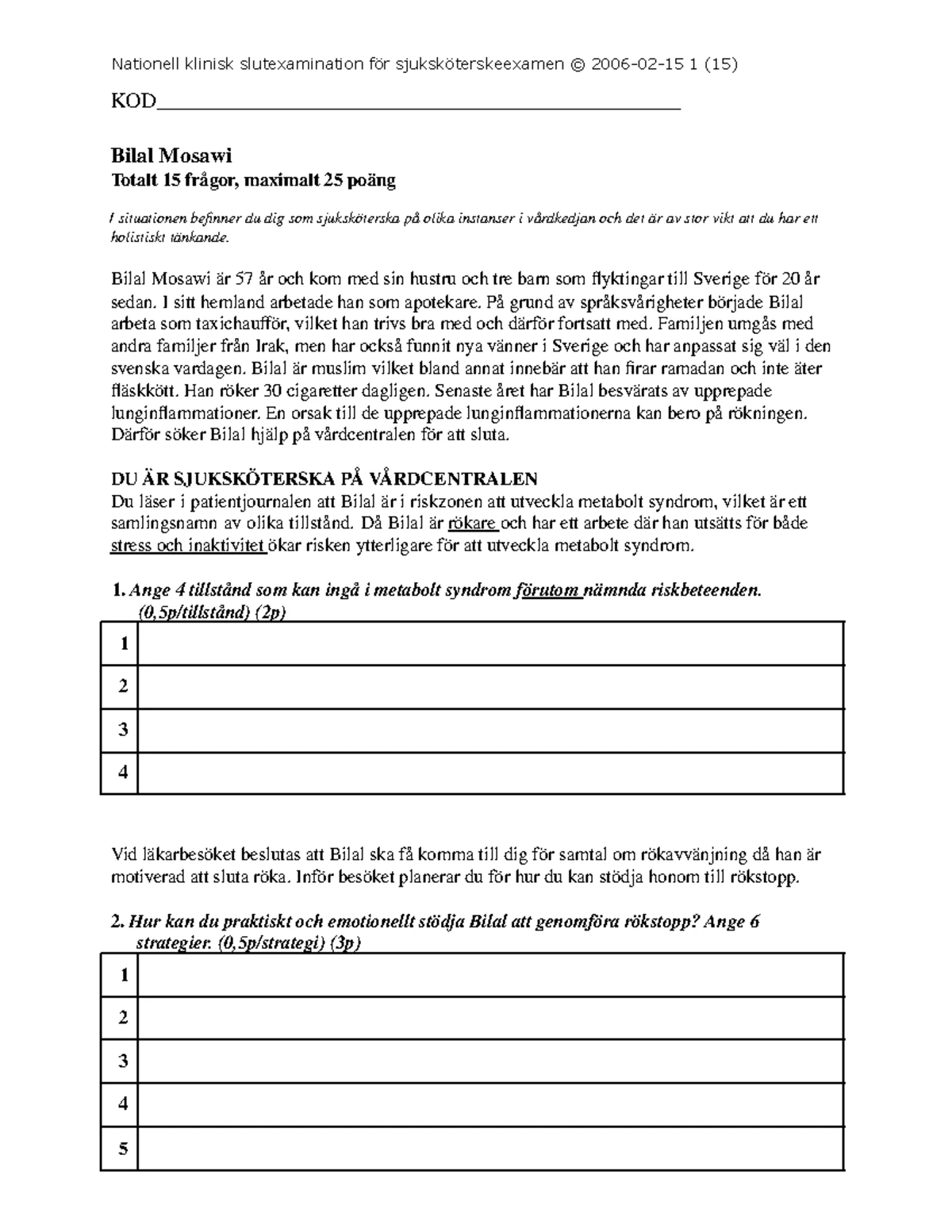 1. Auskultation av lungor - Handledningsunderlag ...