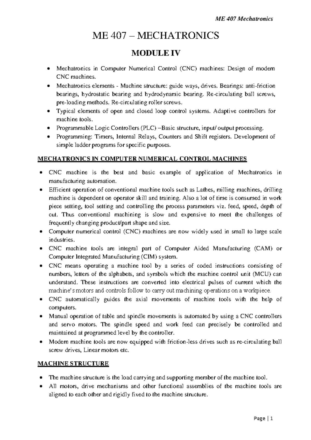 Mechatronics Module 5 - VTU Students-This notes will help you develop a ...