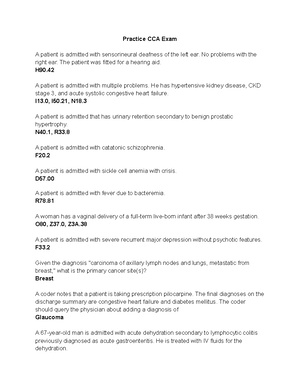 MCCG150 - Reimbursement Case Scenarios - MCCG150 – ICD Procedural Coding Reimbursement Case ...