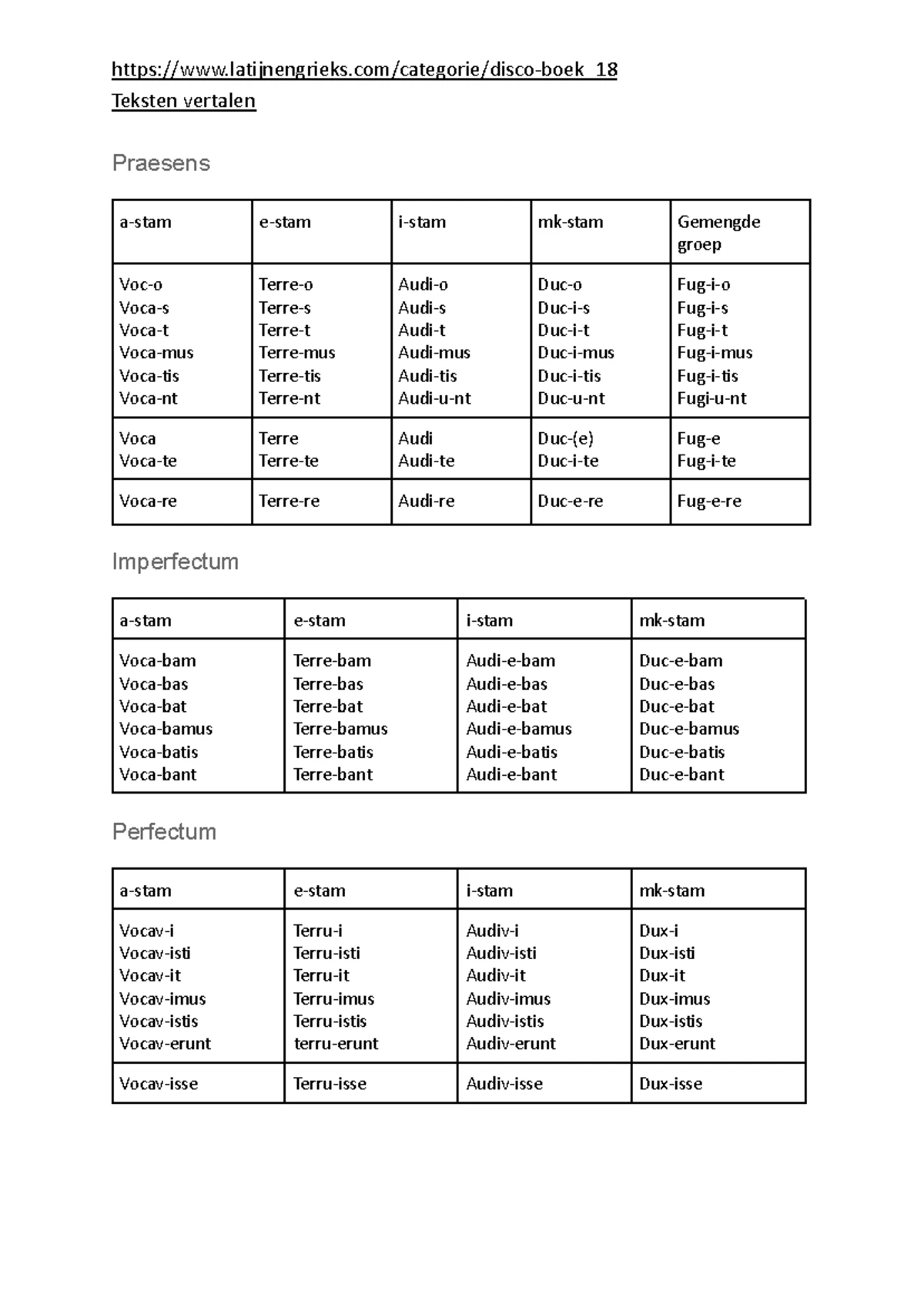 Latijn Proefwerk Antwoorden 1-10 Samengevoegd - Studeersnel