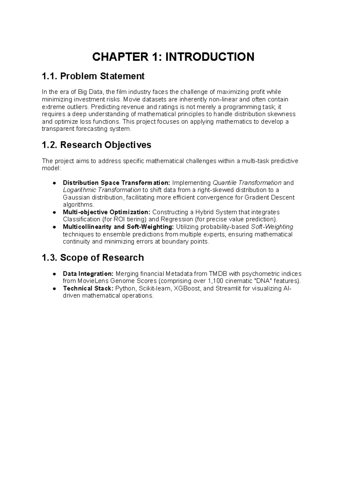 MAT 101: Chapter 1 - Introduction to Predictive Modeling in Film ...