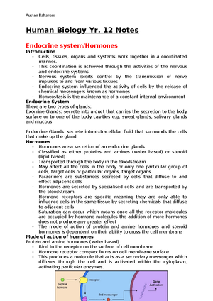 ATAR Human Bio - Grade: 12 - Western Australian Certificate of ...