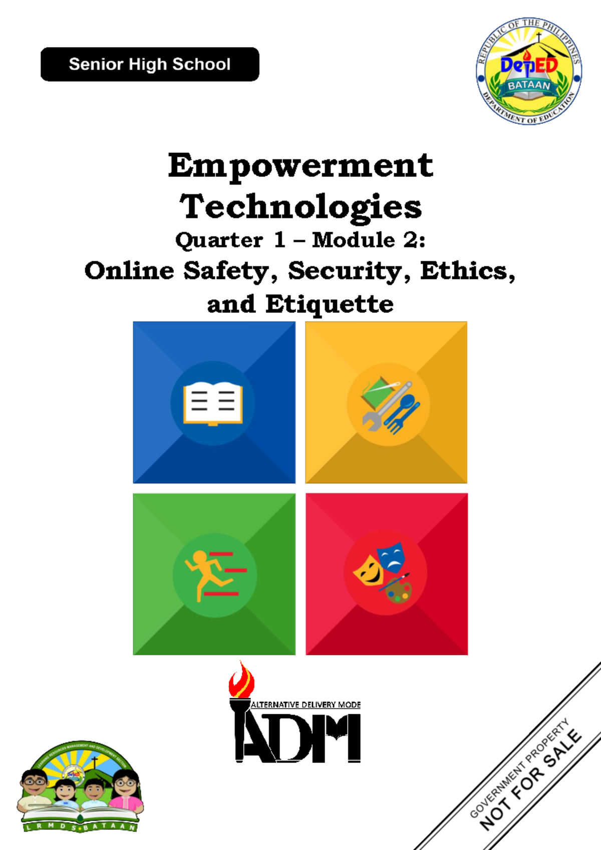 Empowerment Technologies Grade 11 Q1 Module 2: Online Safety & Ethics ...