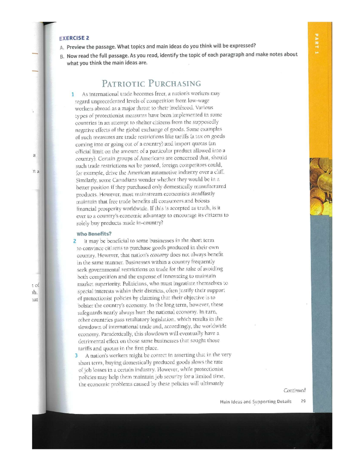 Patriotic Purchasing Article - English Ielts - Studocu