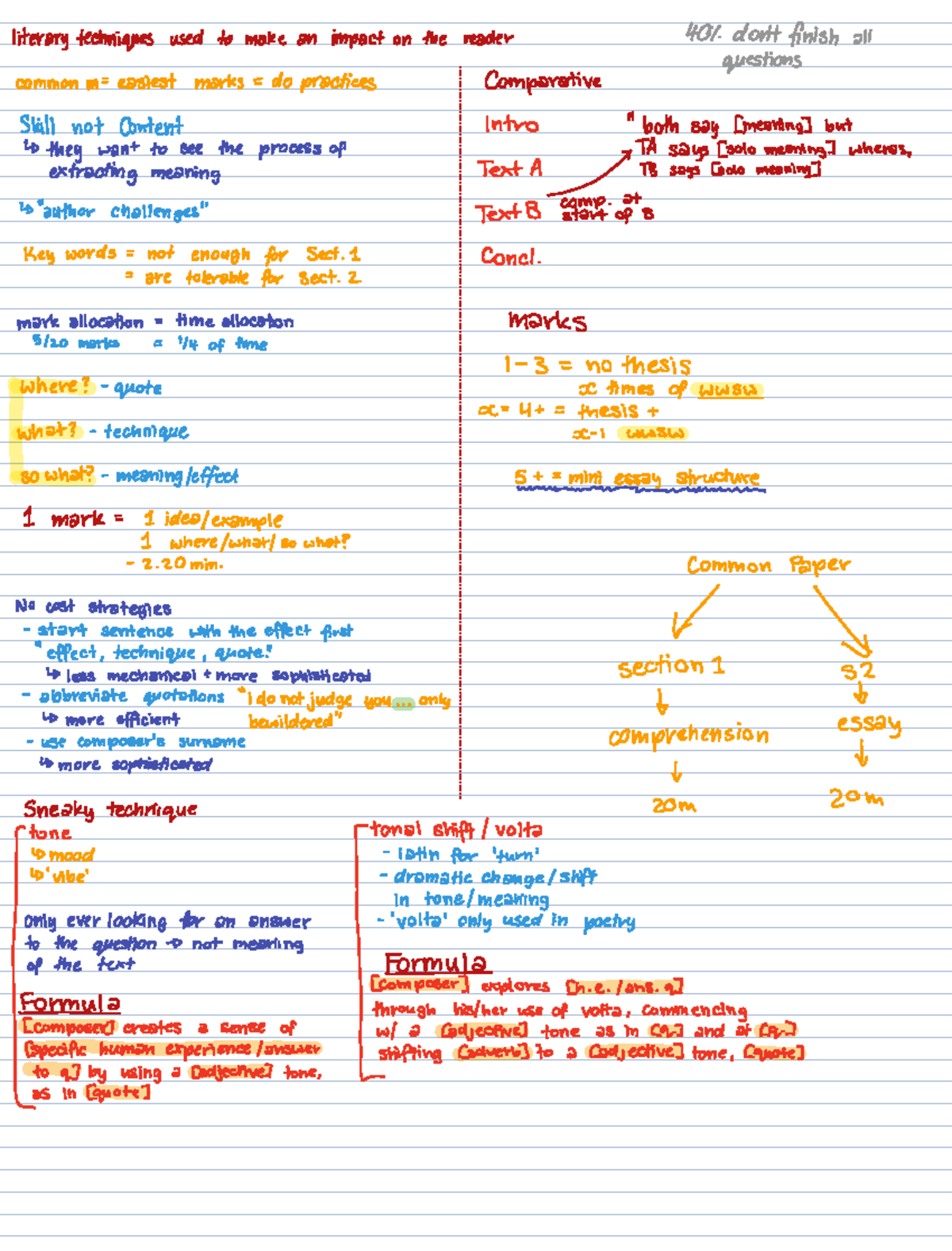 Advanced English Essay Writing Techniques: A Key Guide - Studocu
