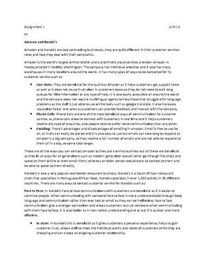 Unit 14 assignment 1 copy copy - Unit 14 assignment 1 Introduction Today I’m going to explore ...