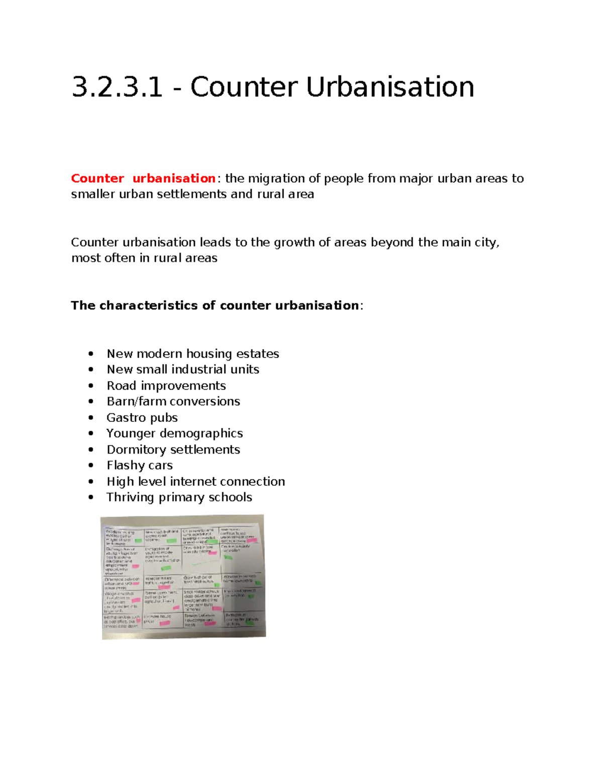 3.2.3.1 - Case Study on Counter Urbanisation in St Ives - Studocu