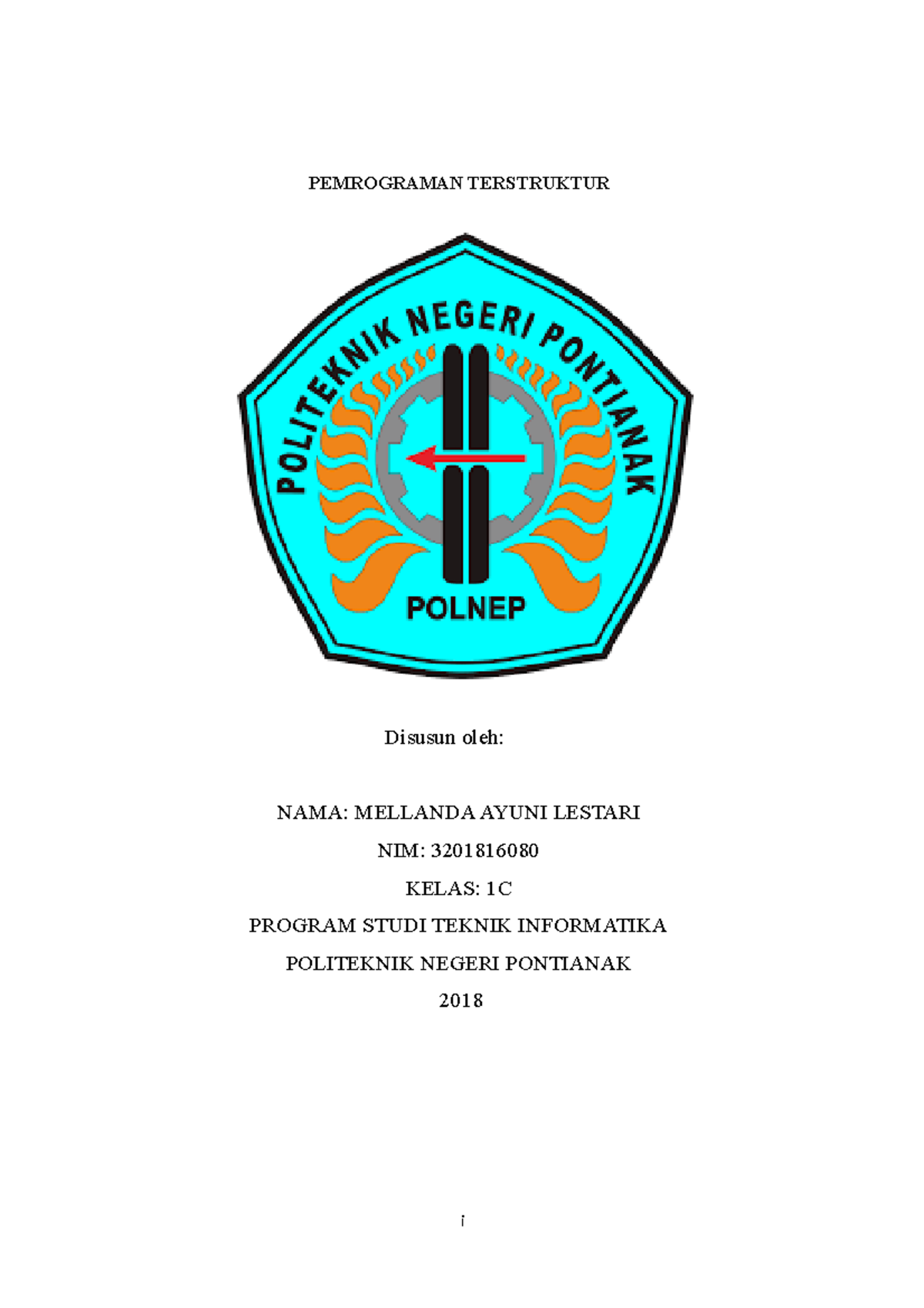 Pemrograman Terstruktur - Materi Lengkap (TEK-1234) - Studocu