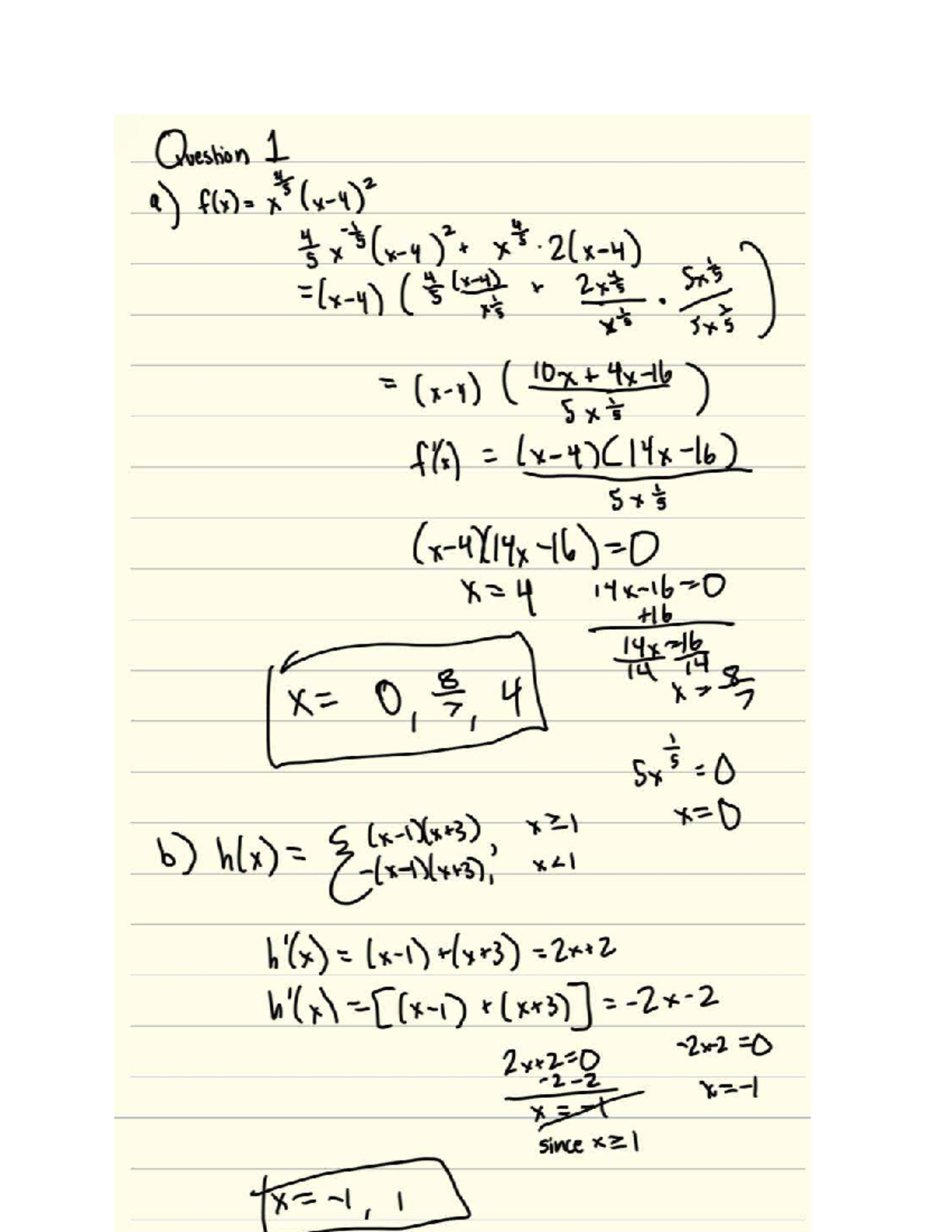 Hw8 Calculus - Problem Set and Solutions - Studocu