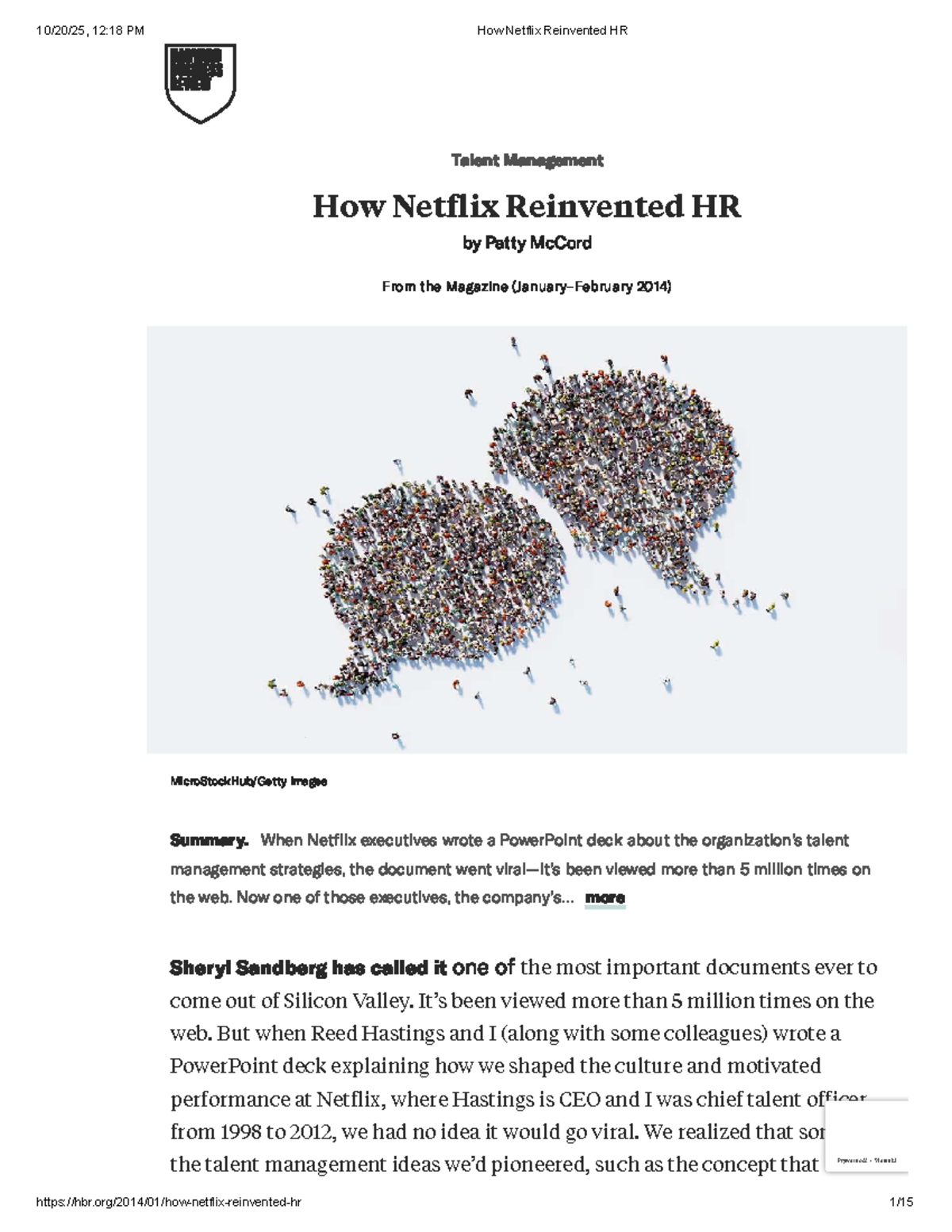 Netflix HR Talent Management Strategies: Insights from Patty McCord ...