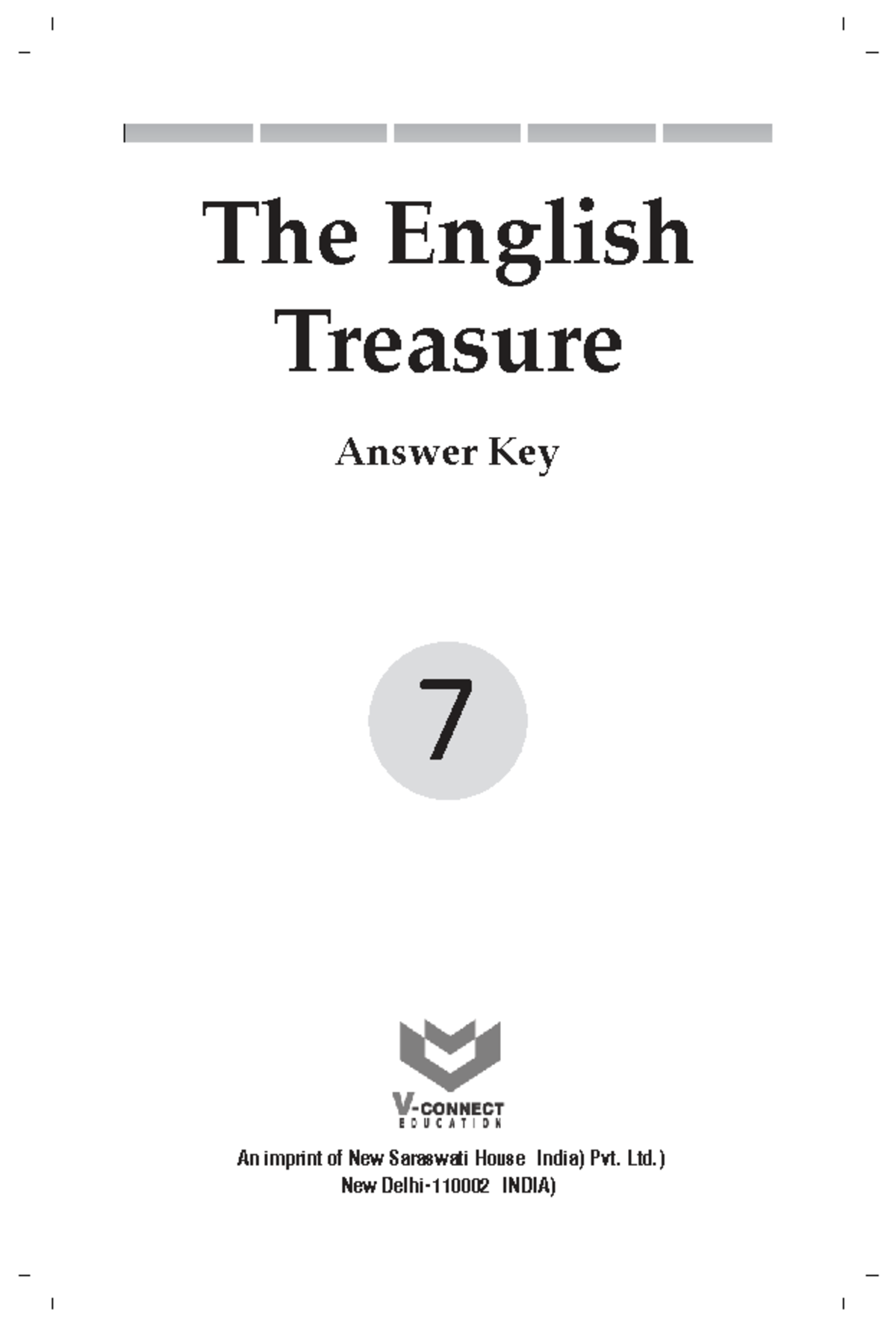 Answer Key for English Treasure Grade 7 (ISBN: 978-93-5199-758-0) - Studocu