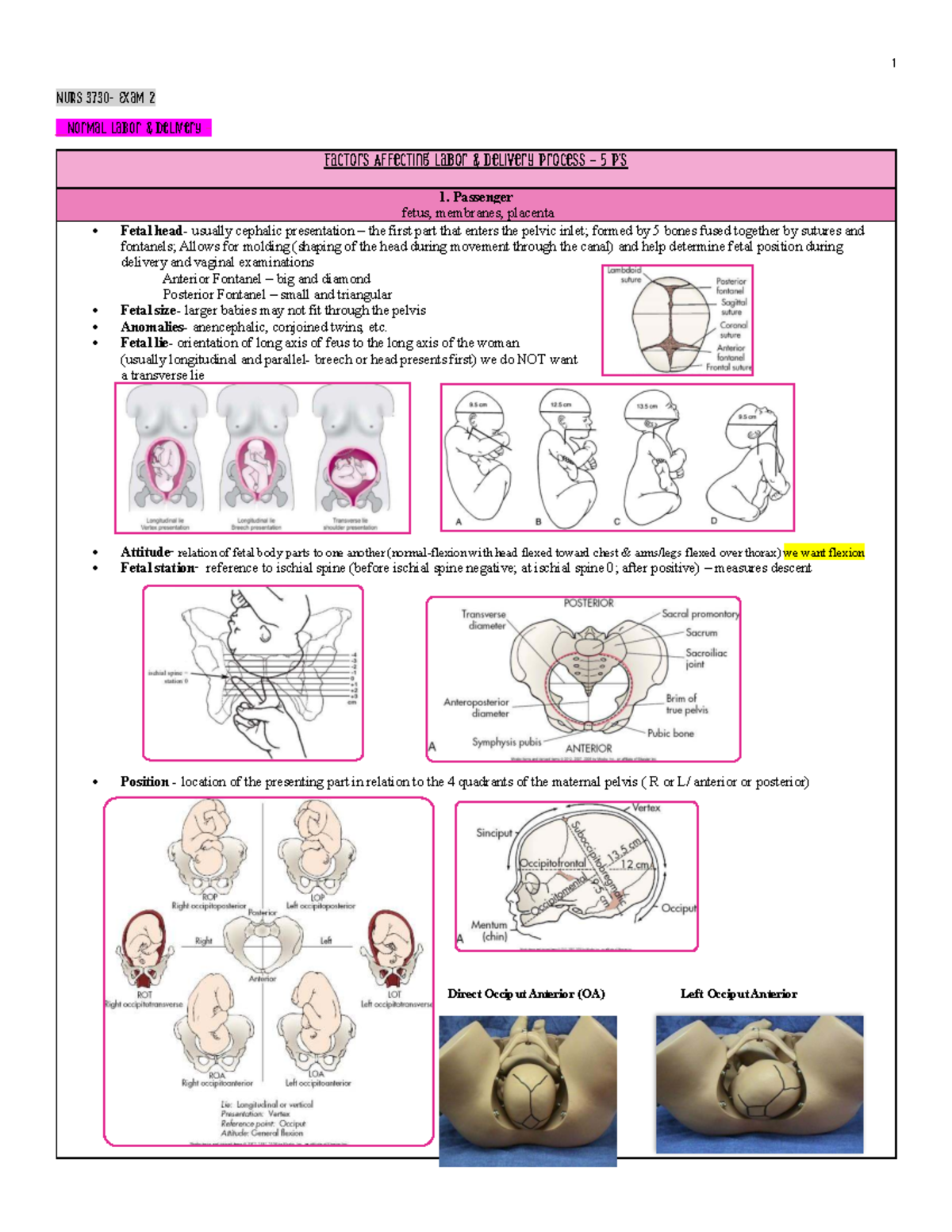 Nursing Interventions and Fetal Heart Rate Assessment: Case Study ...