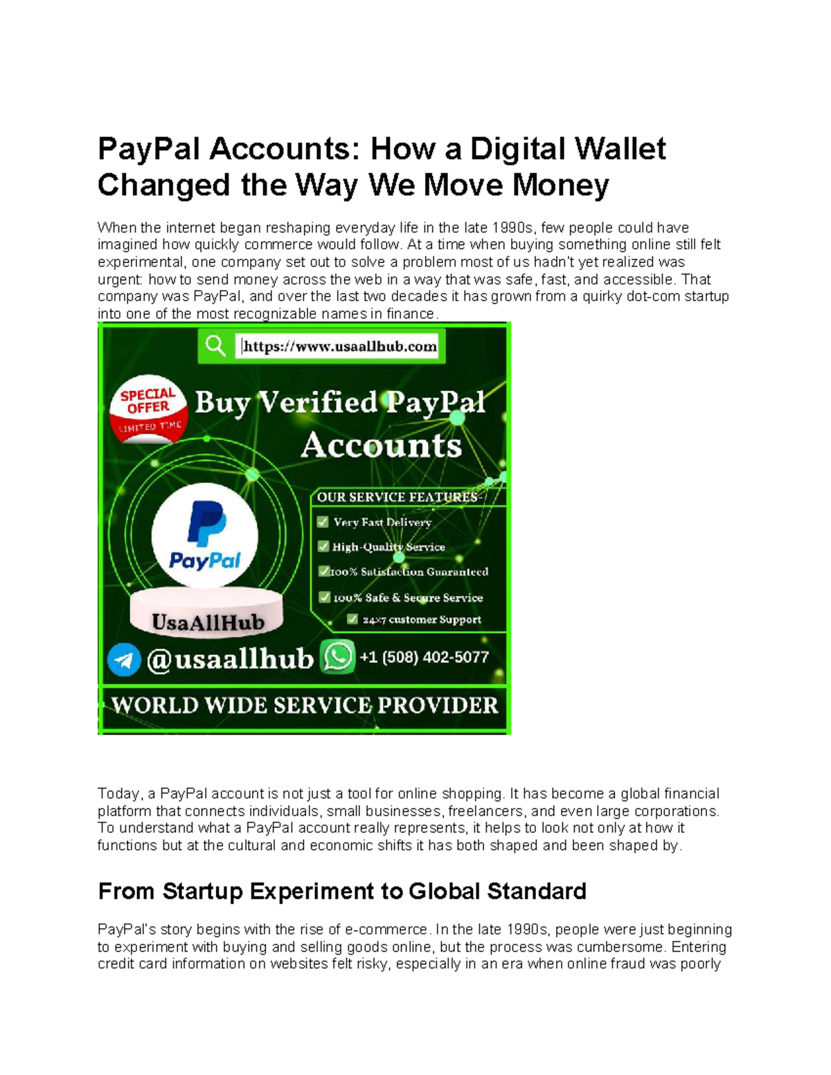 PayPal Accounts: The Evolution of Digital Wallets in Finance - Studocu