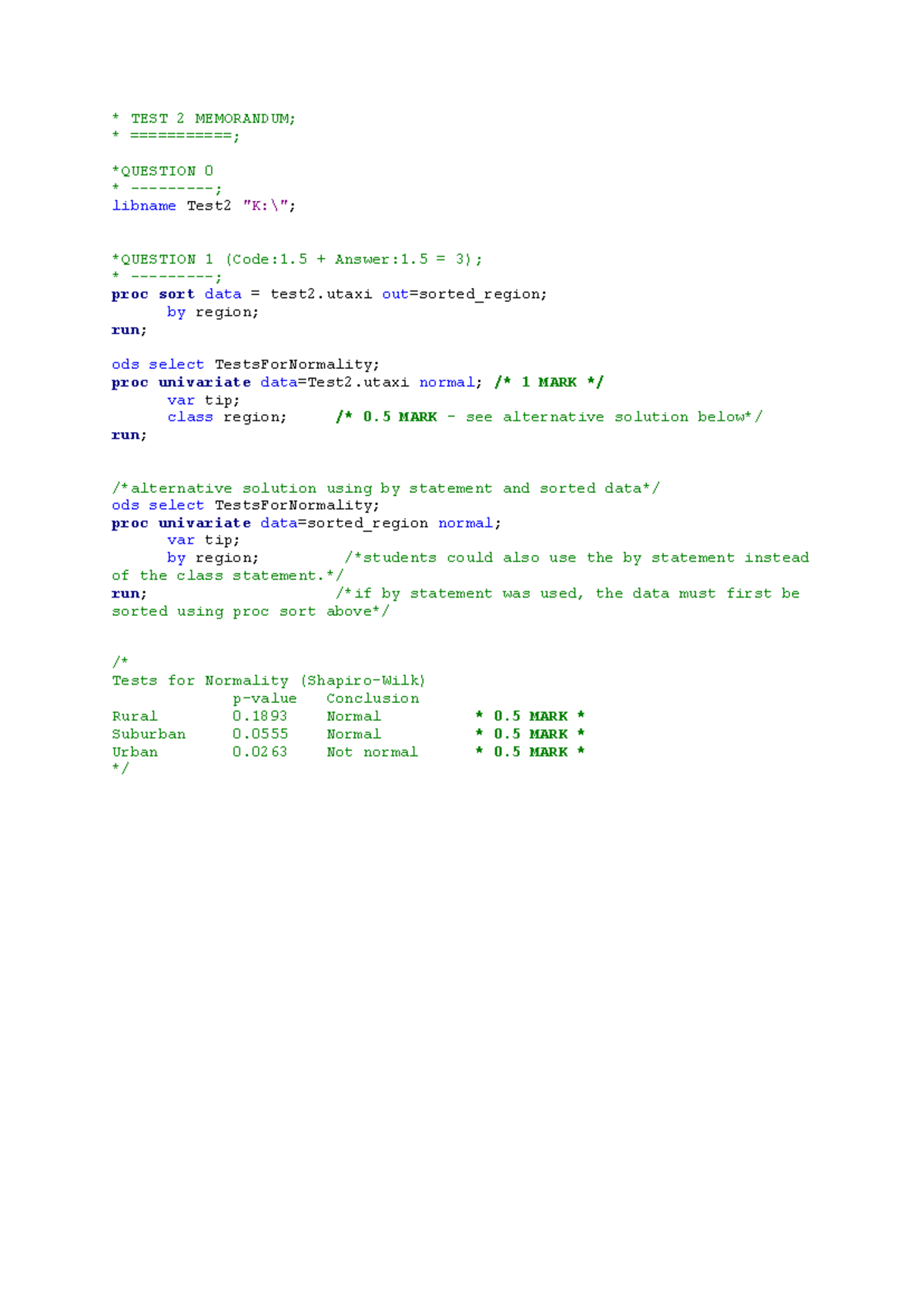 STTN317 Test 2 2026 Analysis and Solutions - Studocu