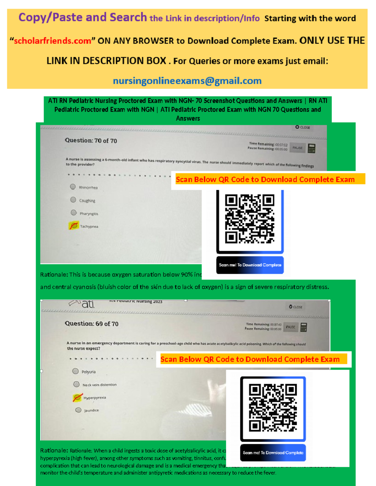 Real ATI RN Pediatric Nursing Proctored Exam 2023: 70 Q&A with NGN Insights - Studocu
