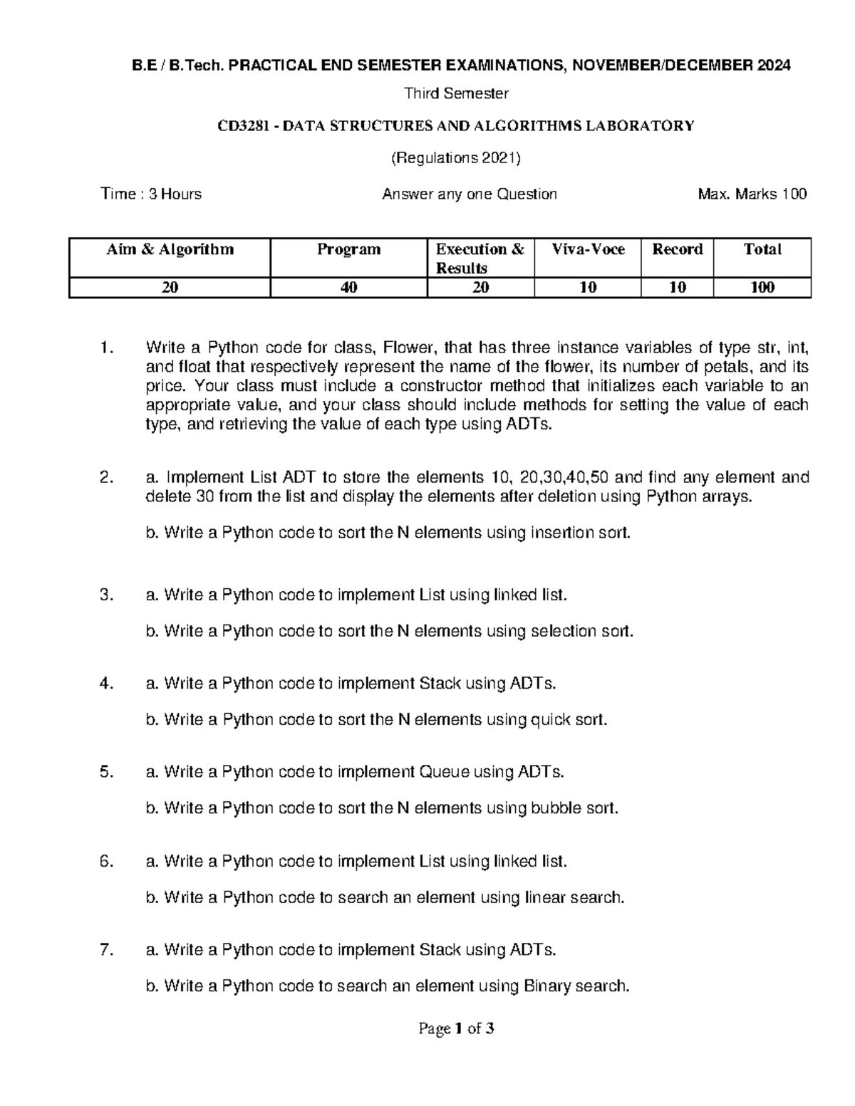 UNIT IV DATA STRUCTURES: GRAPHS & TRAVERSAL TECHNIQUES - Studocu
