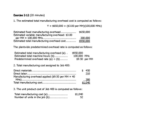 2101 Cheat Sheet: Variable Absorption, Decision Making & Integration ...