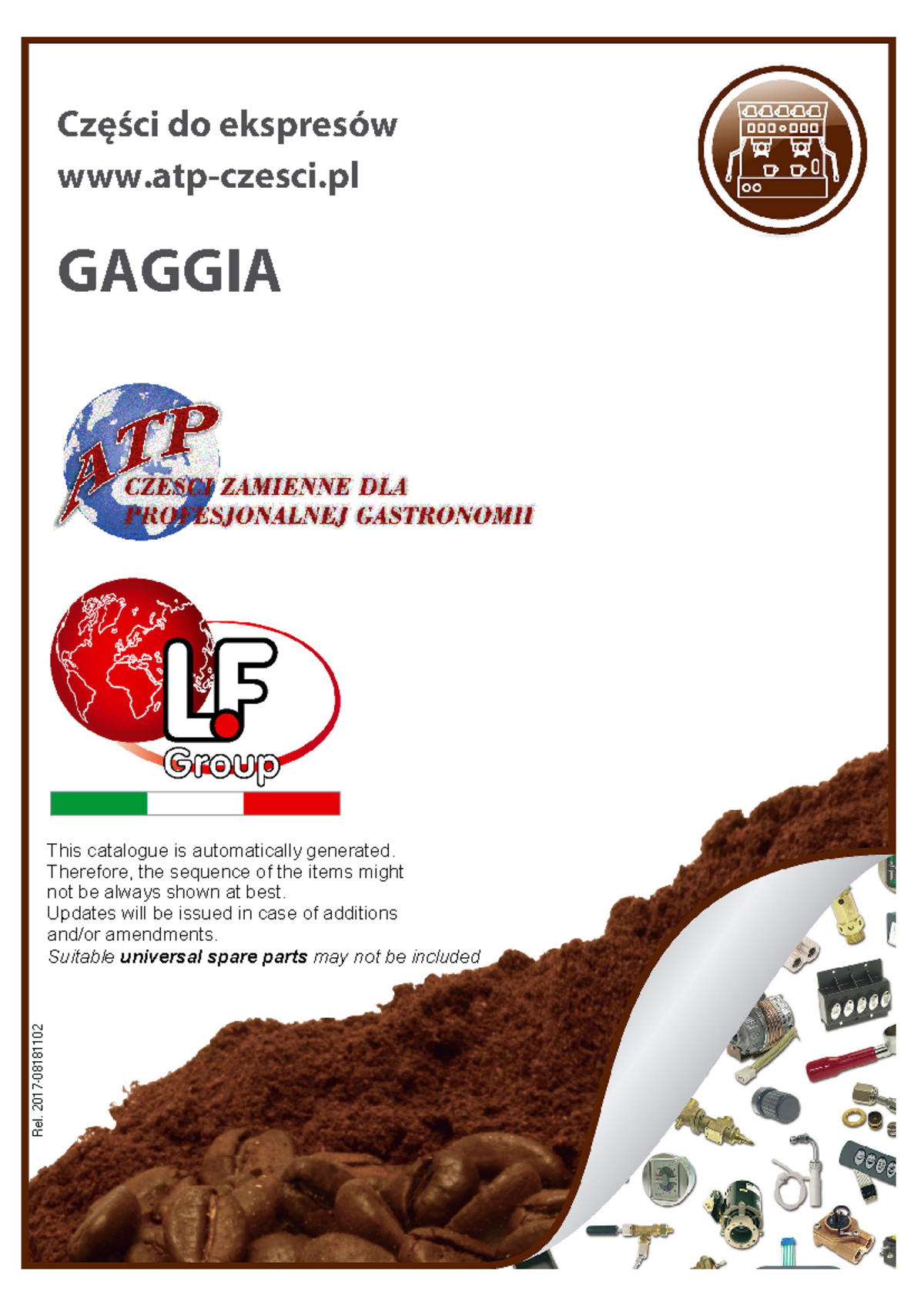 GAGGIA Coffee Machine Parts Catalogue - Various Schematics - Studocu
