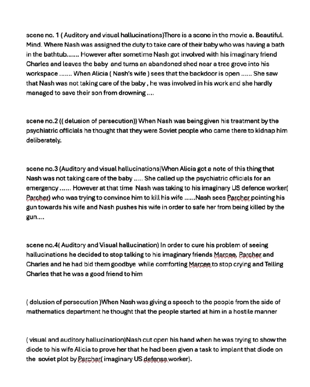 A beautiful mind movie scenes depicting schizophrenia - Scene no. 1 ...