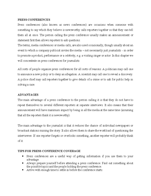 Beat News Reporting: Understanding Different Journalism Beats - Studocu