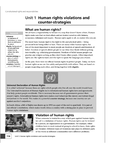 [Solved] Define the term human rights violation - Life Orientation ...